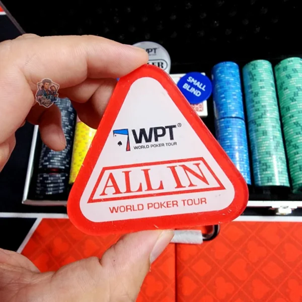Chip เล่น poker 300 Chip รุ่น WPT วัสดุ เซรามิคอย่างดี - POKERTHAI